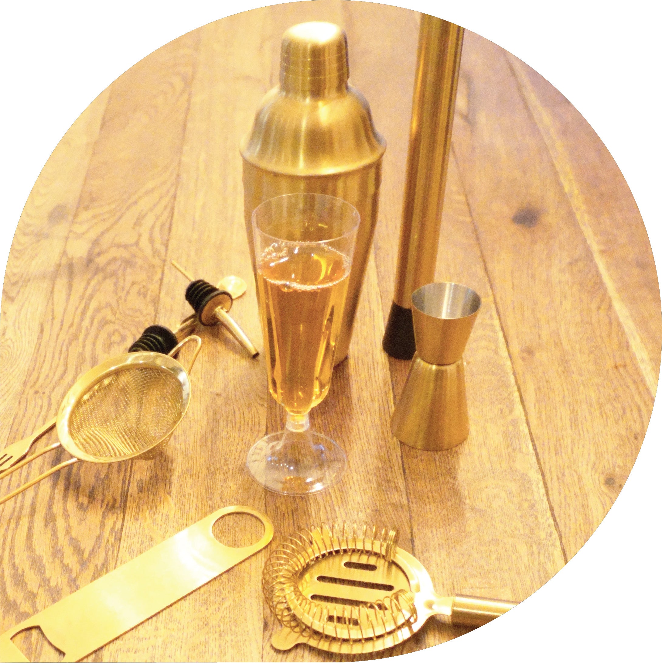 Two-Piece Champagne Cocktail Flutes – Dispo International