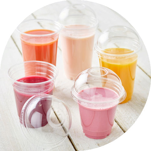 Domed and Flat Smoothie Lids – Dispo International