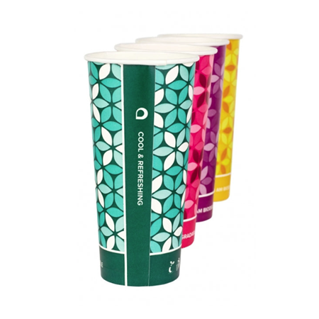 22oz Cool & Fresh Bio Cold Drink Paper Cups – Dispo International