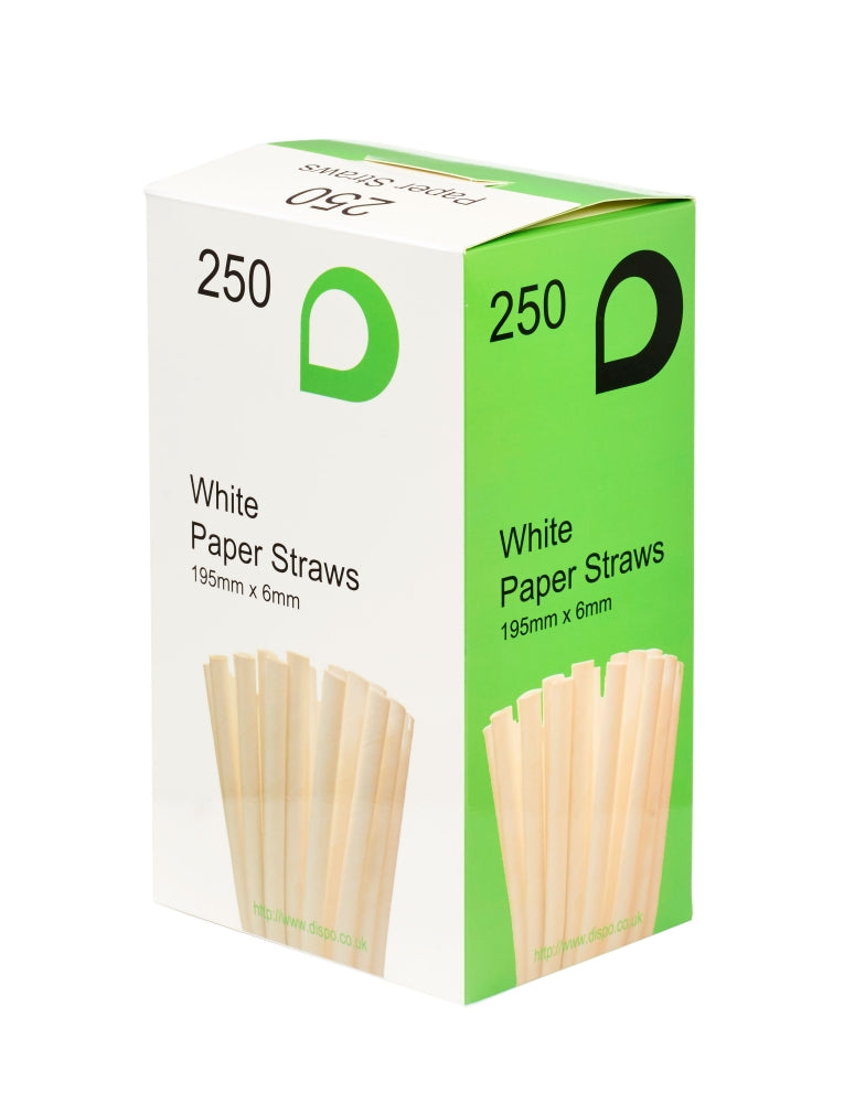 White Paper Straw – Dispo International