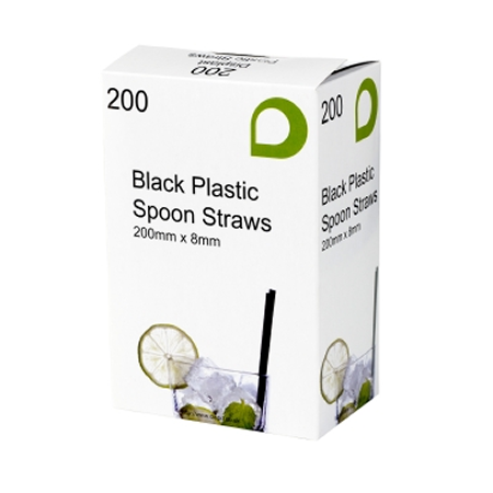 Black Spoon Straws – Dispo International