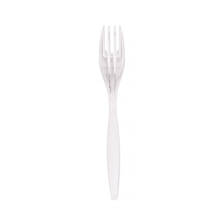 Clear Reusable Plastic Forks – Dispo International